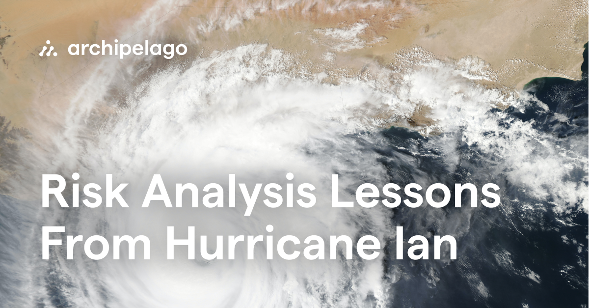 Risk Analysis Lessons From Hurricane Ian